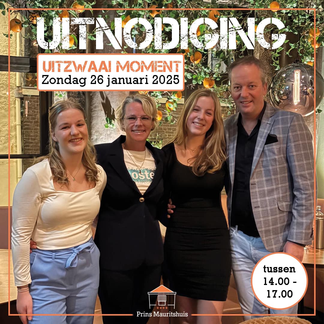 Uitzwaai moment 26 januari | Prins Mauritshuis Blokzijl